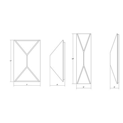 Prisma Indoor/Outdoor LED Sconce by SONNEMAN Lighting at Lumens.com