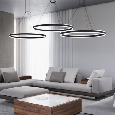 Double Corona LED Ring Pendant by SONNEMAN Lighting at Lumens.com