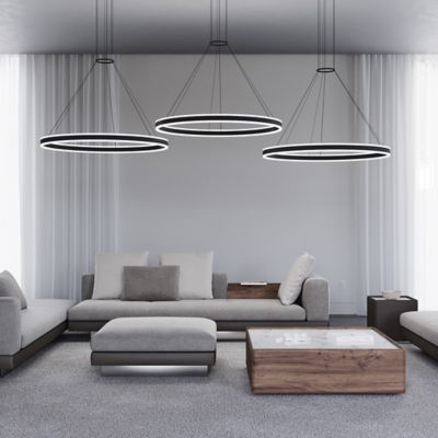 Double Corona LED Ring Pendant by SONNEMAN Lighting at Lumens.com