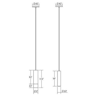 ALC Small LED Pendant by SONNEMAN Lighting at Lumens.com