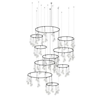 Suspenders Vertical Ring Matrix Glass Cluster Pendant System by ...