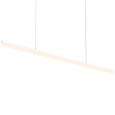 White Modern Linear Light Fixtures & Suspension Lighting