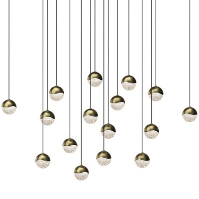 Grapes LED 16-Light Square Pendant by SONNEMAN Lighting at Lumens.com