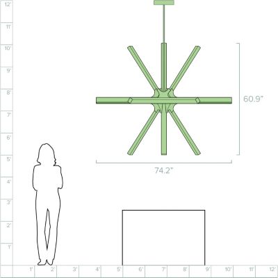 Boom LED Chandelier by Stickbulb at Lumens.com