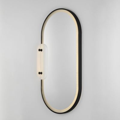 Stonewall LED Lighted Mirror by Studio M at Lumens.com