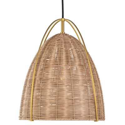 Normal Rattan Pendant by Visual Comfort Studio at Lumens.com