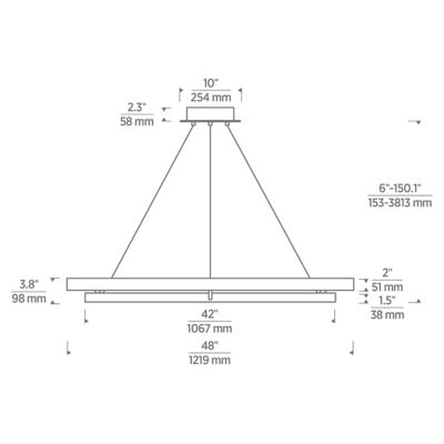 Grace LED Chandelier by Visual Comfort Modern at Lumens.com