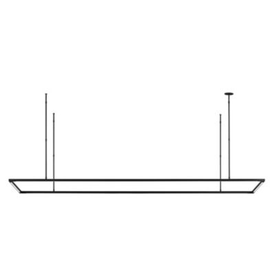 Stagger Halo LED Linear Suspension by Visual Comfort Modern at Lumens.com