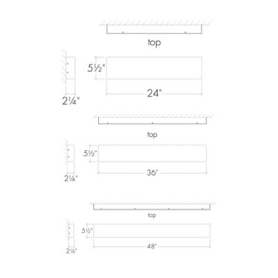 Strata LED Vanity Light by UltraLights at Lumens.com