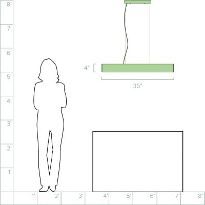 Strata LED Linear Suspension by UltraLights at Lumens.com