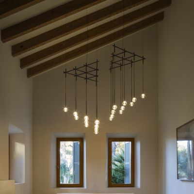 Algorithm 0825 Multi-Light LED Pendant by Vibia at Lumens.com
