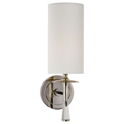 Drunmore Wall Sconce with Linen Shade by Visual Comfort Signature at ...