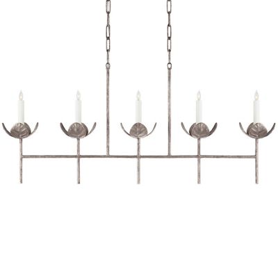 Silver Modern Linear Light Fixtures & Suspension Lighting