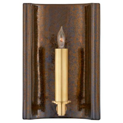 Leeds Small Rectangle Wall Sconce by Visual Comfort Signature at Lumens.com