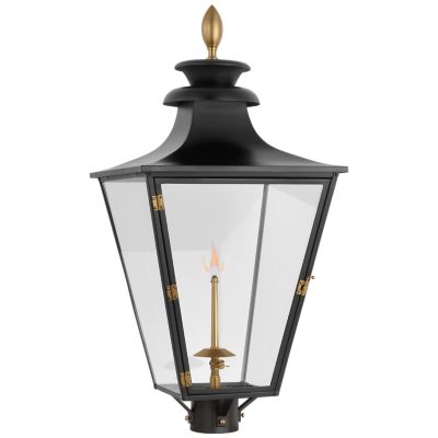Albermarle Outdoor Gas Post Light by Visual Comfort Signature at Lumens.com
