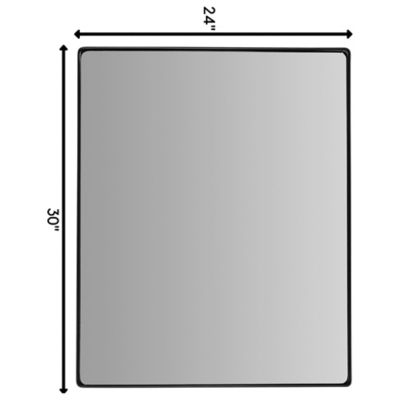 Rounded Rectangular Wall Mirror by Varaluz at Lumens.com