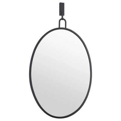 Stopwatch Oval Powder Room Mirror by Varaluz at Lumens.com