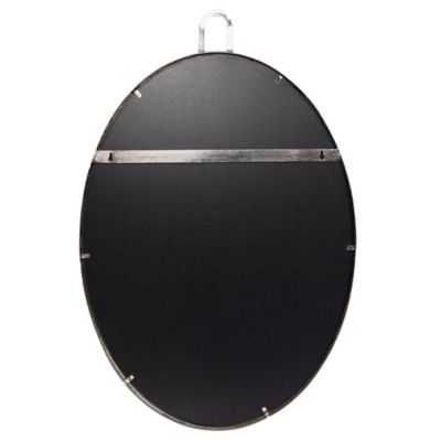 Stopwatch Oval Powder Room Mirror by Varaluz at Lumens.com