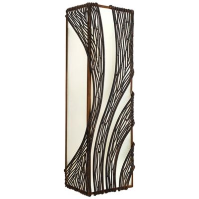 Flow Vertical Tall Wall Sconce by Varaluz at Lumens.com