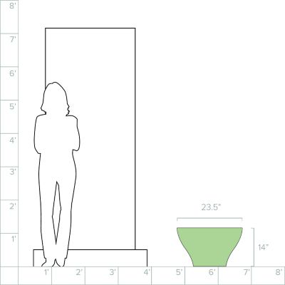 High Center Planter by Vondom at Lumens.com