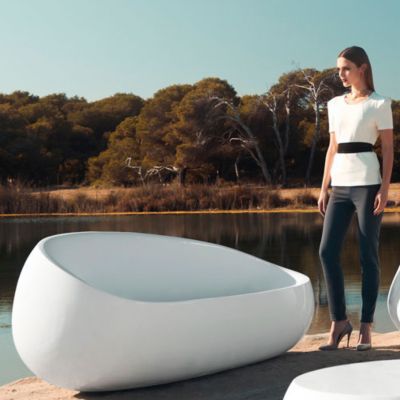 Stone RGB LED Sofa by Vondom at Lumens.com