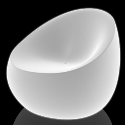 Stone RGB LED Lounge Chair by Vondom at Lumens.com