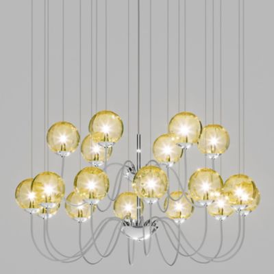 Puppet 2 Tier Chandelier by Vistosi at Lumens.com