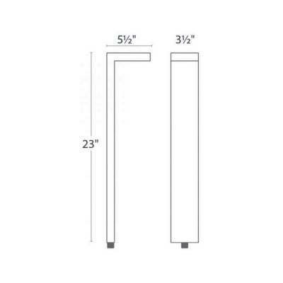 Ledge LED Path Light by WAC Lighting at Lumens.com