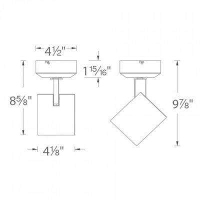 Lucio 22W LED Spotlight by WAC Lighting at Lumens.com