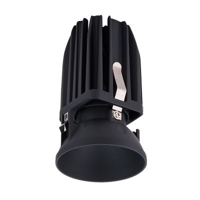 FQ 2-Inch LED Round Open Reflector Trimless Downlight Trim with Light ...