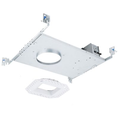 FQ 4-Inch Square New Construction Non-IC Rated Trimless Housing by WAC ...