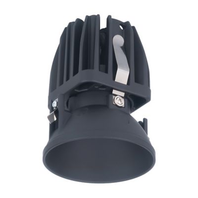 FQ 2-Inch LED Round Shallow Open Reflector Trimless Trim with Light ...