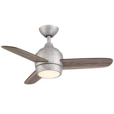 Mini 36-Inch Indoor/Outdoor LED Ceiling Fan by Wind River at Lumens.com