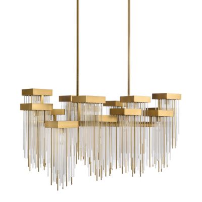 Waterfall Linear Suspension by Zeev Lighting at Lumens.com