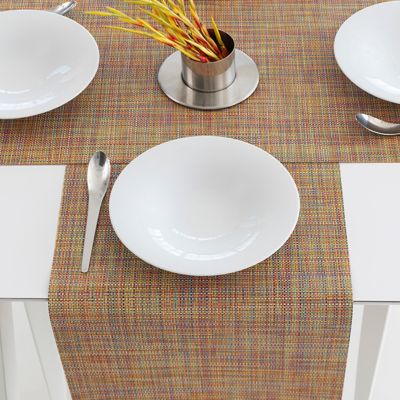 Mini Basketweave Table Runner by Chilewich at Lumens.com