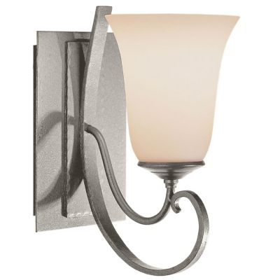 Scroll Single Line Wall Sconce with Glass by Hubbardton Forge at Lumens.com