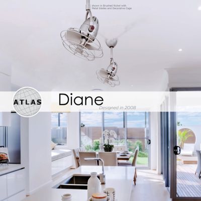 Diane Ceiling Fan by Atlas Fan Company at Lumens.com
