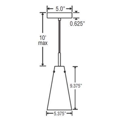 Cierro Pendant by Besa Lighting at Lumens.com