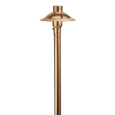 Adjustable Copper Path Light by Kichler at Lumens.com