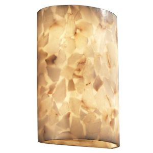 Alabaster Rocks! Cylinder Wall Sconce by Justice Design Group at Lumens.com
