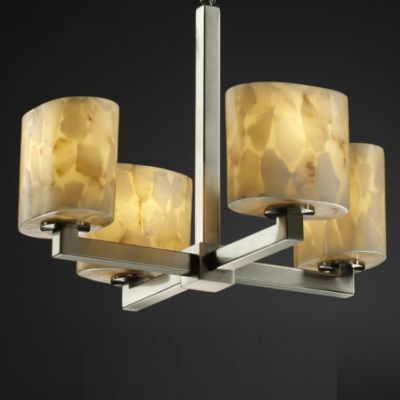 Alabaster Rocks! Modular Chandelier by Justice Design Group at Lumens.com