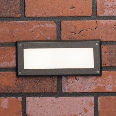 LED Brick Light with Heat-Resistant Glass Lens by Kichler at Lumens.com