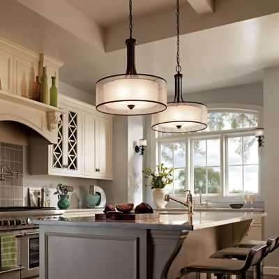 Lacey Drum Pendant by Kichler at Lumens.com