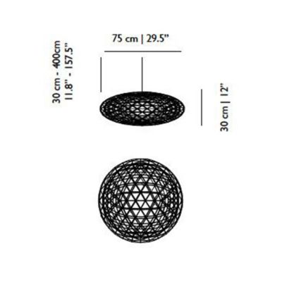 Raimond II Zafu LED Suspension by Moooi at Lumens.com