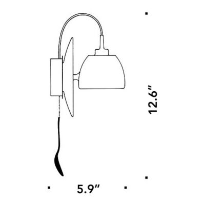 Light au Lait Wall Sconce by Ingo Maurer at Lumens.com