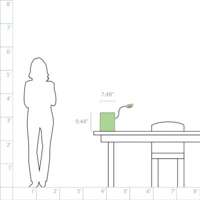 Oskar Task and Bookend Light by Ingo Maurer at Lumens.com