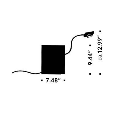 Oskar Task and Bookend Light by Ingo Maurer at Lumens.com