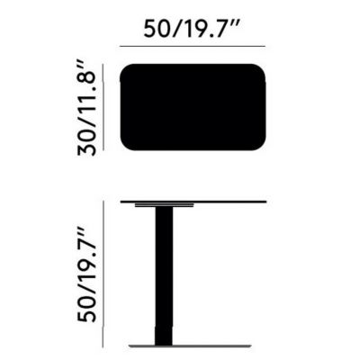 Flash Rectangular Table by Tom Dixon at Lumens.com