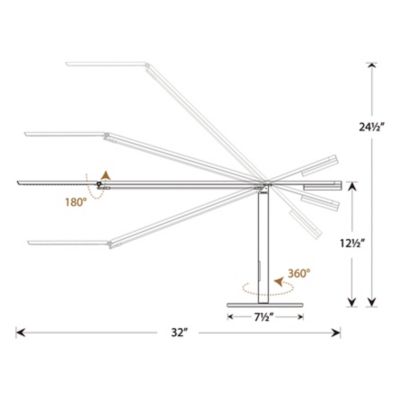 Equo Gen 3 Desk Lamp by Koncept at Lumens.com