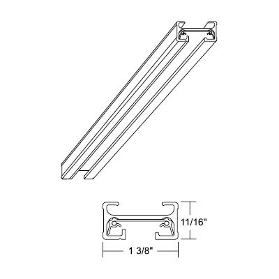 8 Ft. Trac Master Track by Juno at Lumens.com